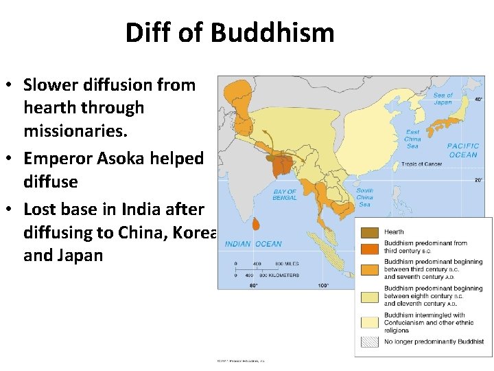 Buddhism Hinduism Judaism et al Religious Hearths South