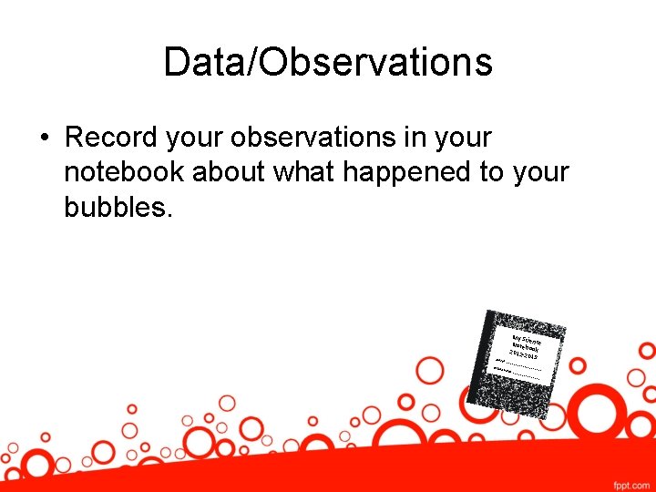 Investigation 3 Part 1 Bubbles in the Wind