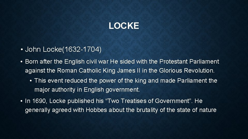 HOBBES LOCKE MONTESQUIEU AND ROUSSEAU SASP Civics HOBBES