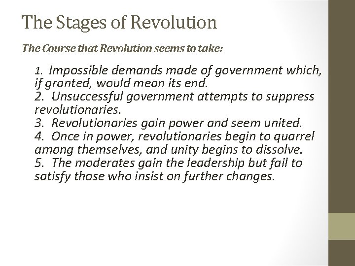 Anatomy of Revolution by Crane Brintons famous work