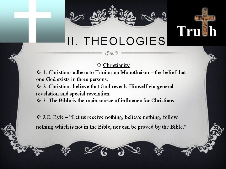 THEOLOGY Unit 1 I BASIC TERMINOLOGY v 1