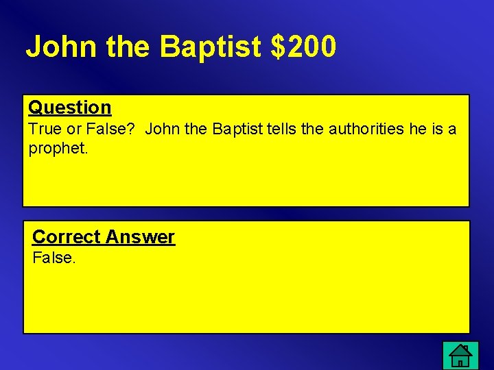 Bible Jeopardy Gospels Round 2 Whos Got Talent