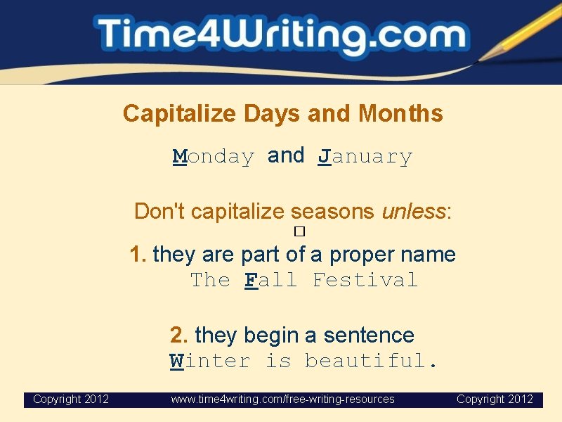 Capitalizing Words Correctly Can You Remember the Rules