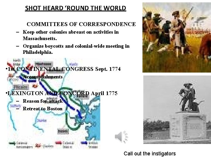 AP CAUSES OF THE AMERICAN REVOLUTION COLONIAL PROBLEMS