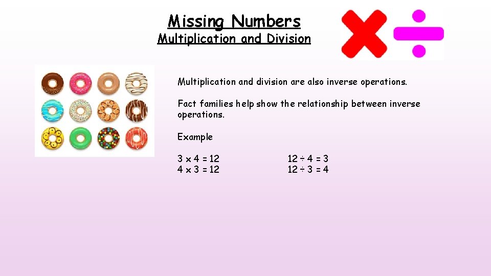 Missing Numbers Today we are going to have