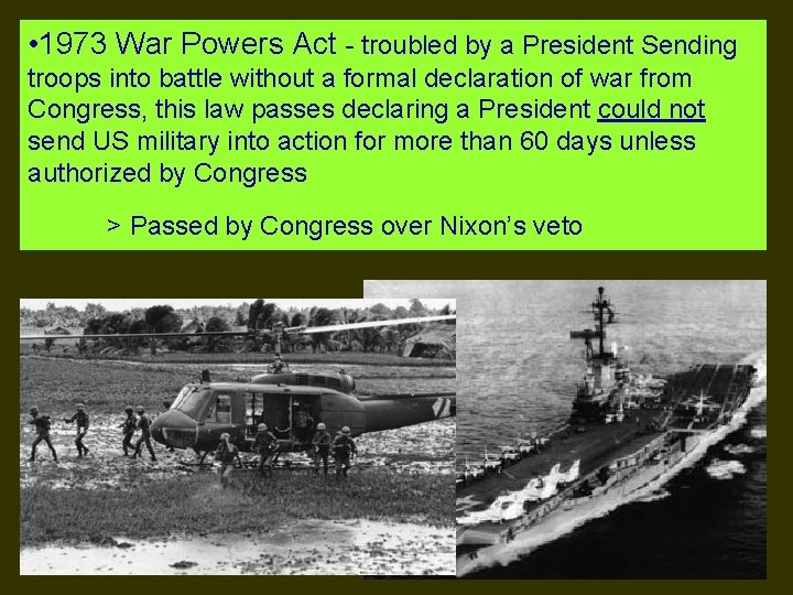 Challenges at Home and Abroad 1969 1976 Nixon