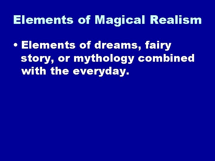 Do you Really Believe in Magic An Introduction