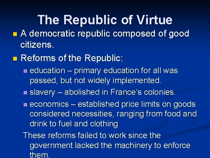 French Revolution World History Background to the Revolution