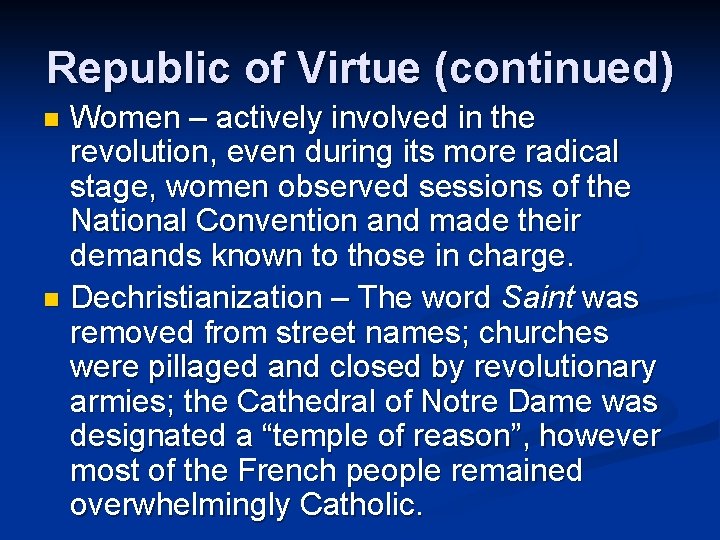 French Revolution World History Background to the Revolution