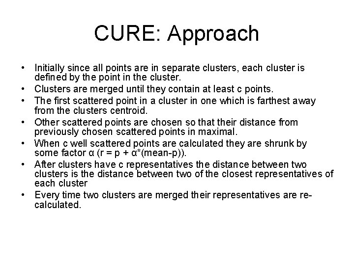 Cure An Efficient Clustering Algorithm For Large Databases