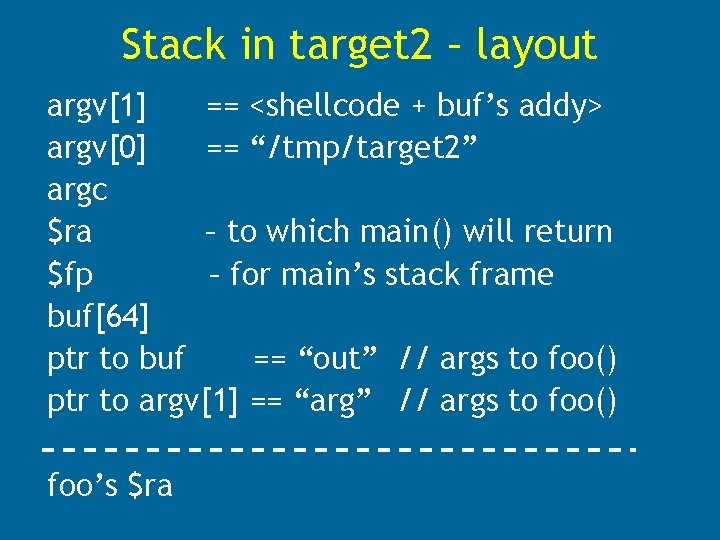 Computer Security Buffer Overflow lab EuJin Goh Setting