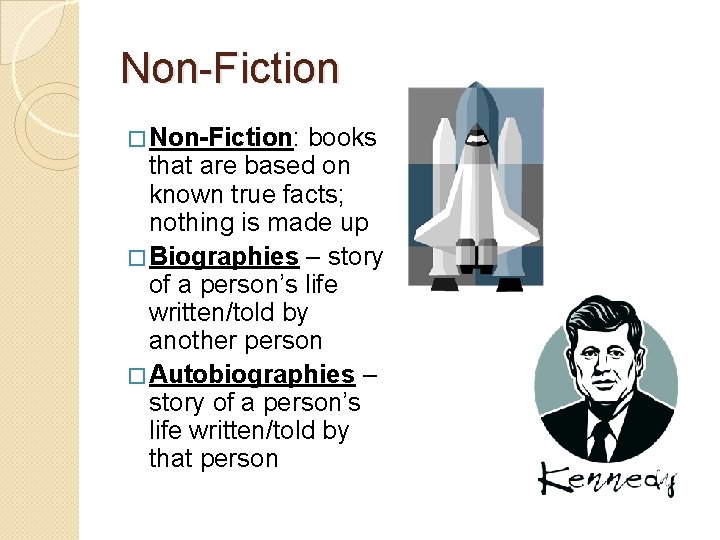 Literary Genres Two Main Types Fiction Nonfiction Both