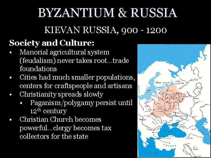 BYZANTIUM RUSSIA BYZANTINE EMPIRE 600 1200 Church and