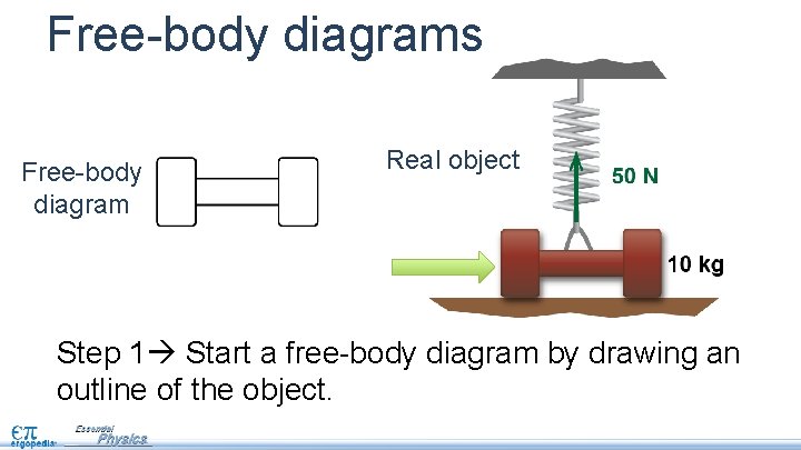 Freebody diagrams Pg 15 in NB Objectives Identify