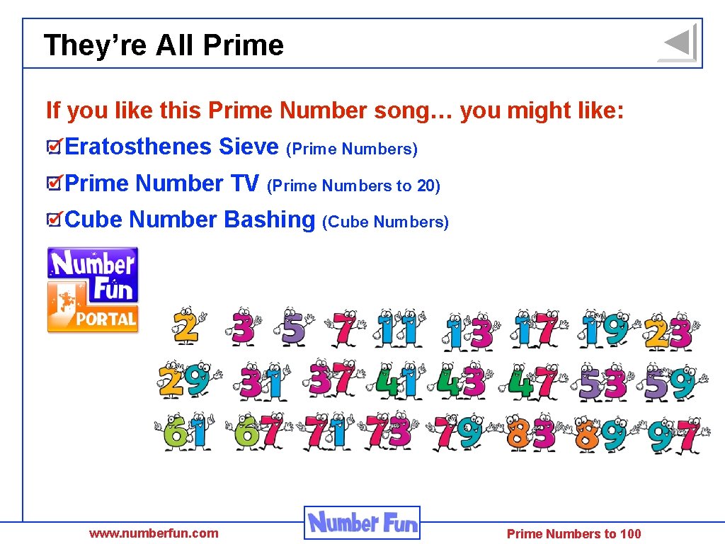 Theyre All Prime by Dave Godfrey Please Note