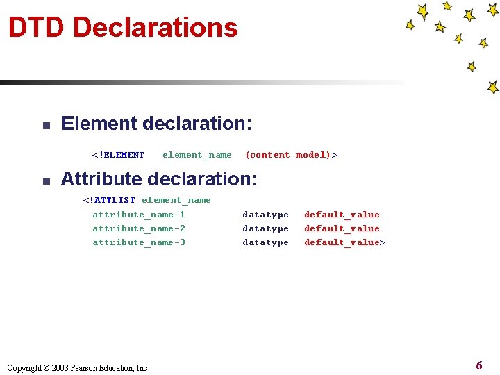 The Web Wizards Guide to XML by Cheryl