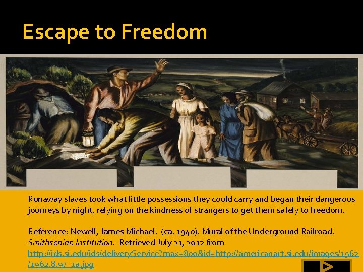 The Underground Railroad A Photo Essay By Melissa