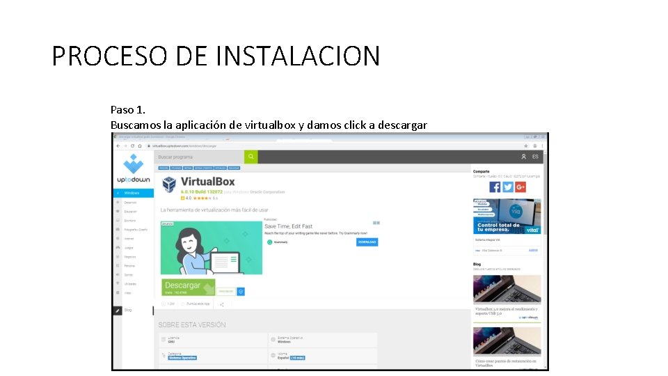 Qu ES VIRTUALBOX Virtual Box es un programa