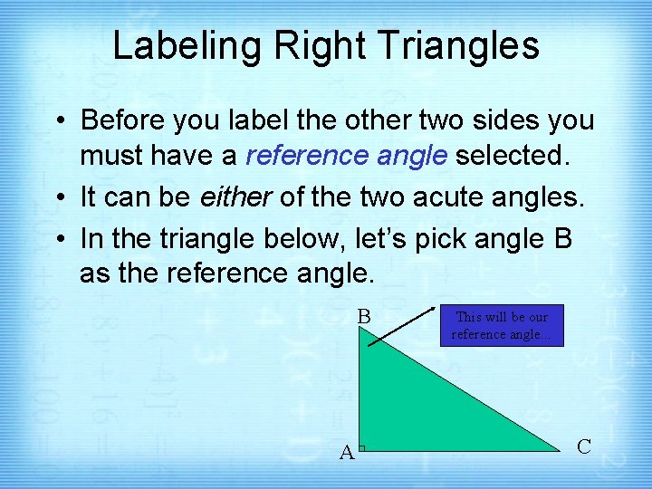 TRIGONOMETRY Math 10 Ms Albarico 5 1 Ratios