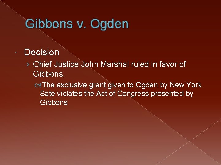 Supreme Court Cases Paul Butrico Block 1 BD