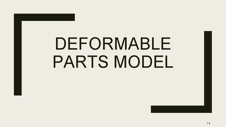 VISIONBASED 3 D BICYCLE TRACKING USING DEFORMABLE PART