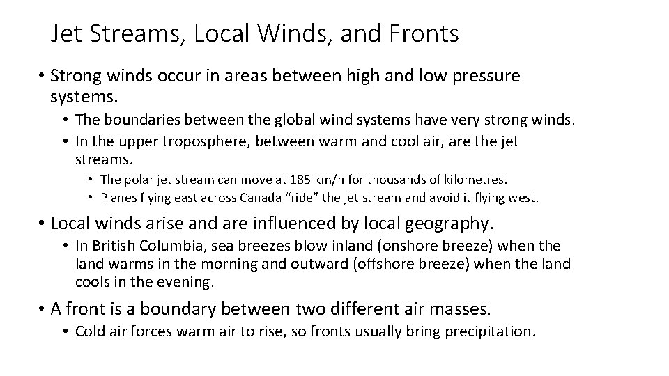 Climate Weather and Global Warming What Is Weather