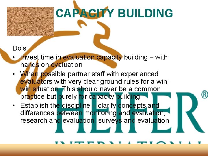 Building an Evaluation Culture from the Ground Up