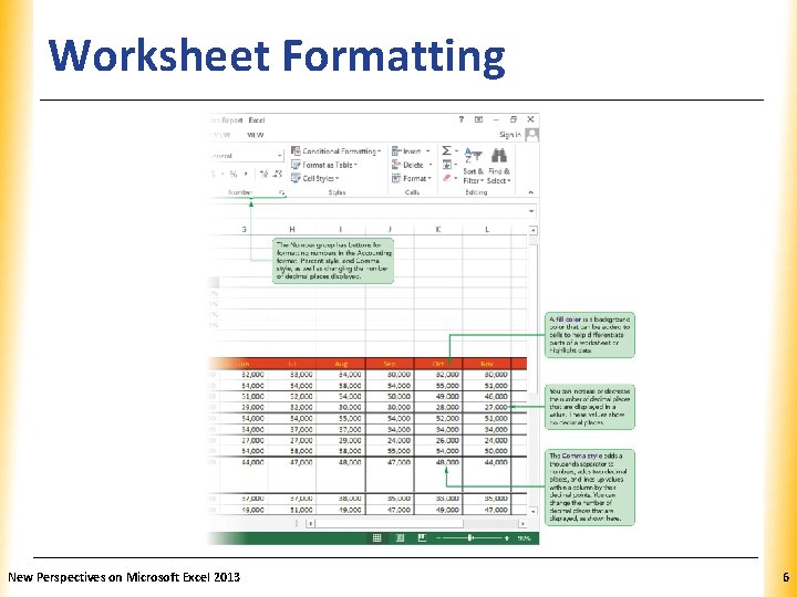 Excel Tutorial 2 Formatting Workbook Text and Data