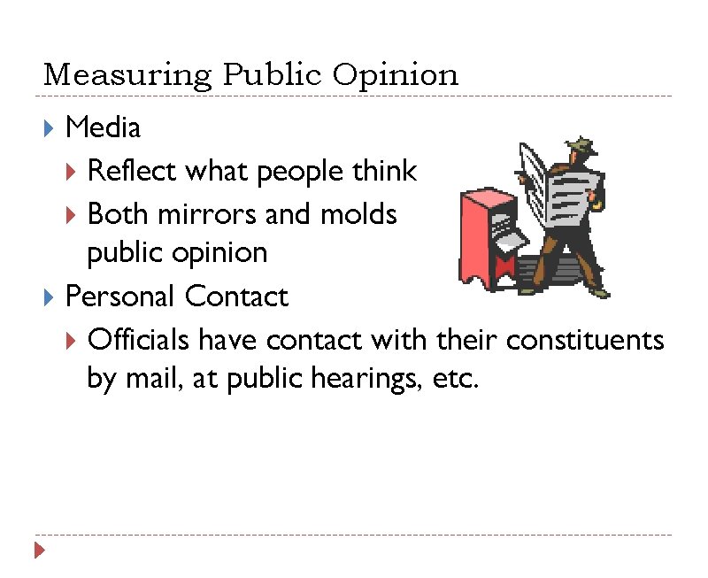 Mass Media and Public Opinion US Government Mr