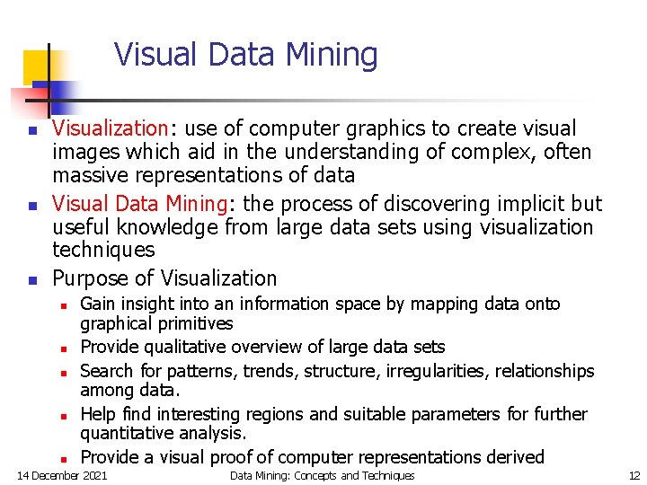 Applications and Trends in Data Mining By N