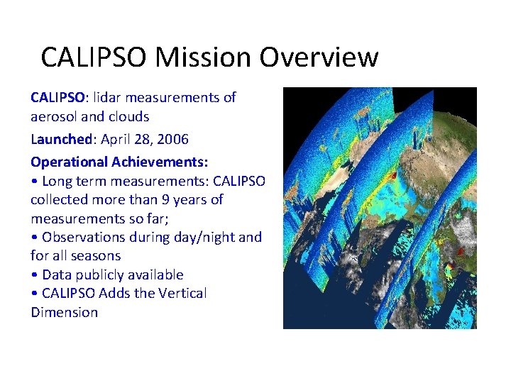 Ocean subsurface studies from spacebased lidar measurements Xiaomei