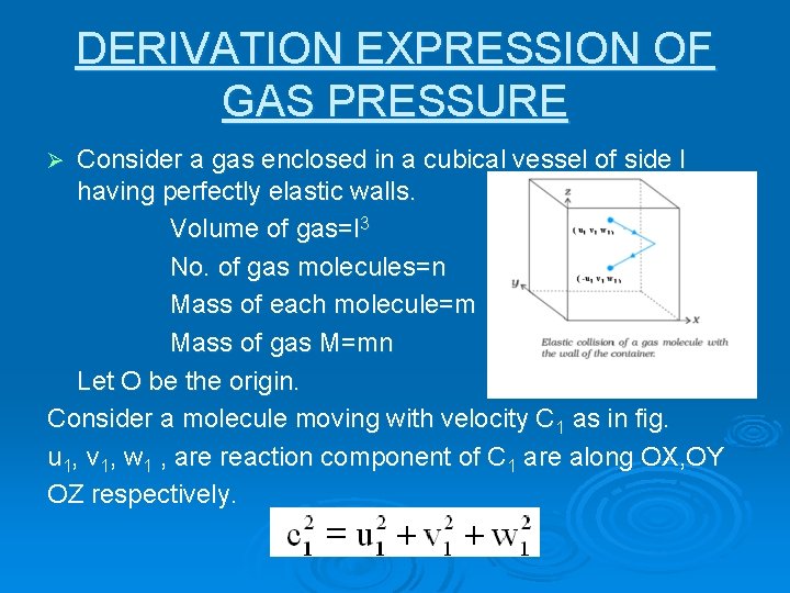 KINETIC THEORY OF GASES PRESENTED BY MR B