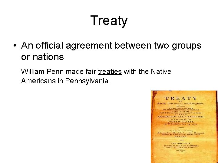 Chapter 6 Middle and Southern Colonies Vocabulary Review
