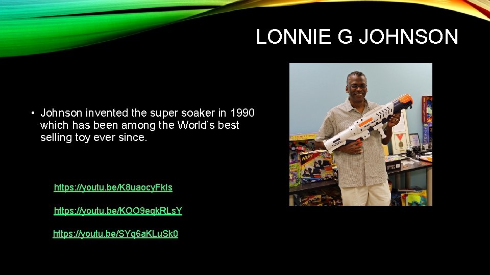 World of Science Inventions You cant be what