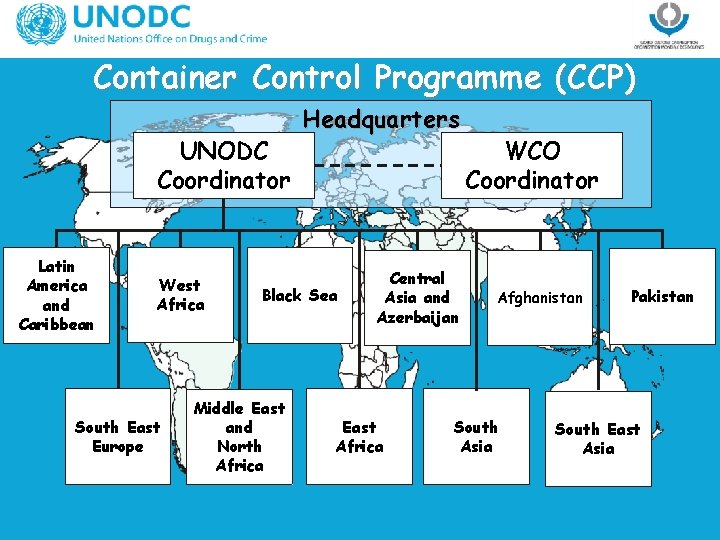 Regional structure Staff Albania Georgia Pakistan Benin Ghana