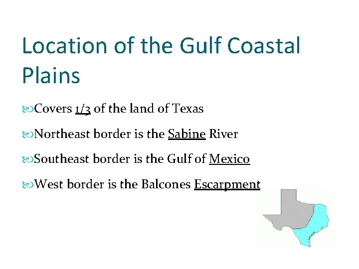 Regions Physical and Human Characteristics Objectives Know the
