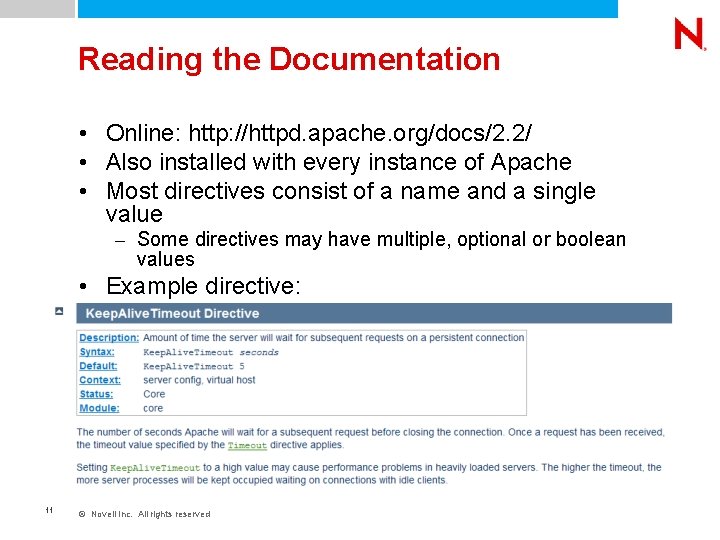 Understanding Apache 2 2 Configuration Brad Nicholes Senior