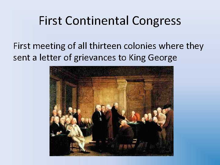Colonial path to independence A brief timeline of
