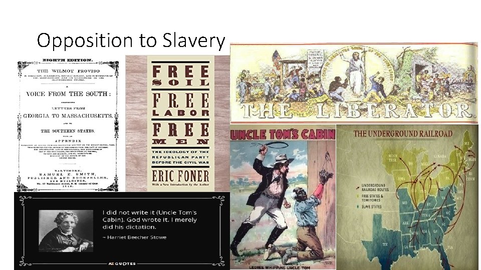 The Civil War Beginnings Issues of PreCivil War