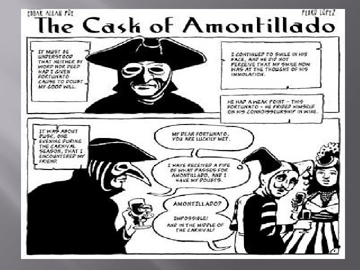 THE CASK OF AMONTILLADO by Edgar Allan Poe