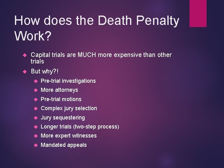 The Death Penalty TUESDAY SEPTEMBER 6 TH History