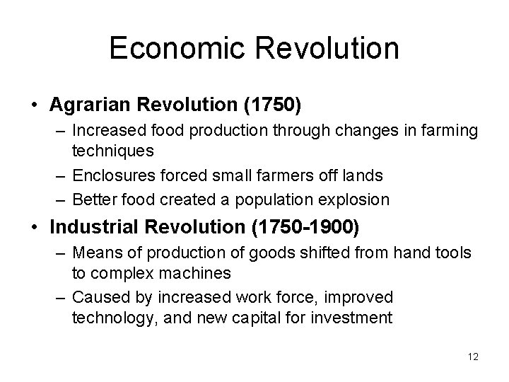 Unit 5 Age of Revolutions 1750 1914 Global