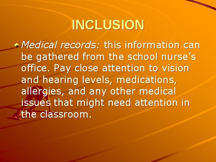 STEP BY STEP WORKING IN AN INCLUSION CLASSROOM