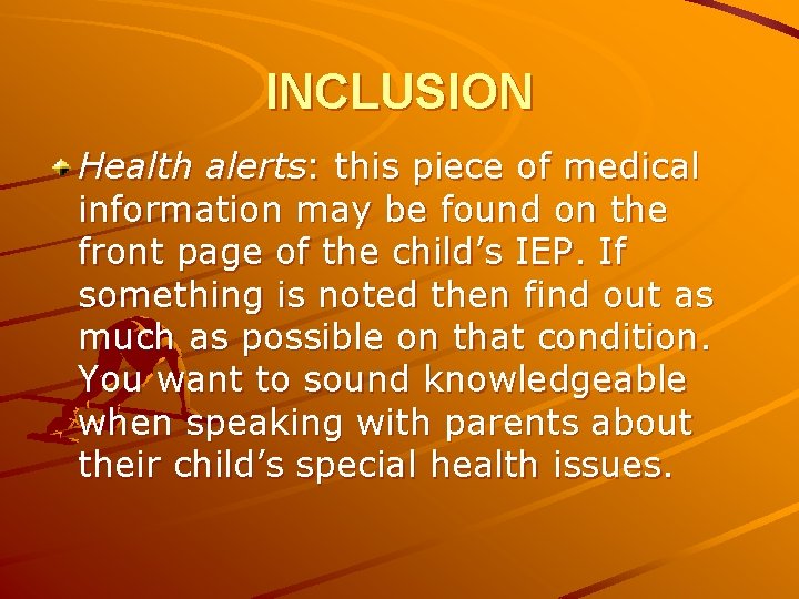 STEP BY STEP WORKING IN AN INCLUSION CLASSROOM