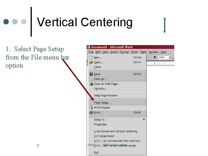 Document Processing Keyboarding Objective 4 02 Implement paragraph