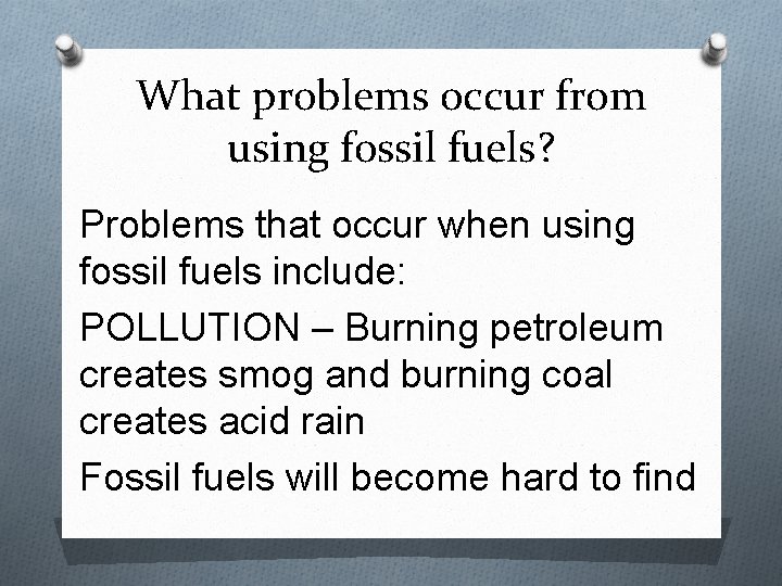 Ecology Study Guide What is a renewable resource