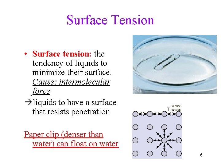 Liquids and Solids Intermolecular forces Chapter objectives Physical