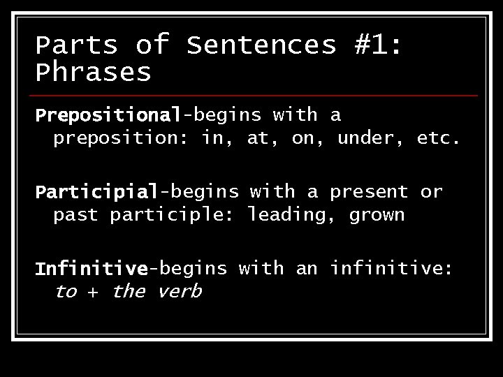 Grammar and Sentence Structure Painless as Possible 20