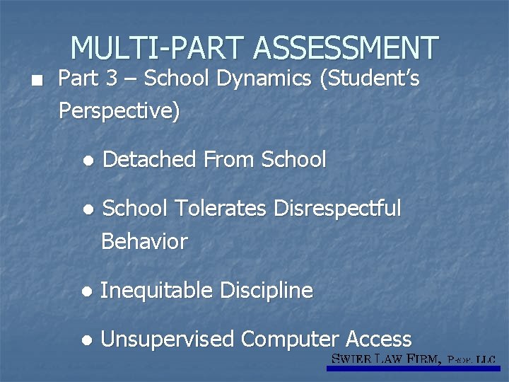 School Assessment Tool Kit How To Determine Credible