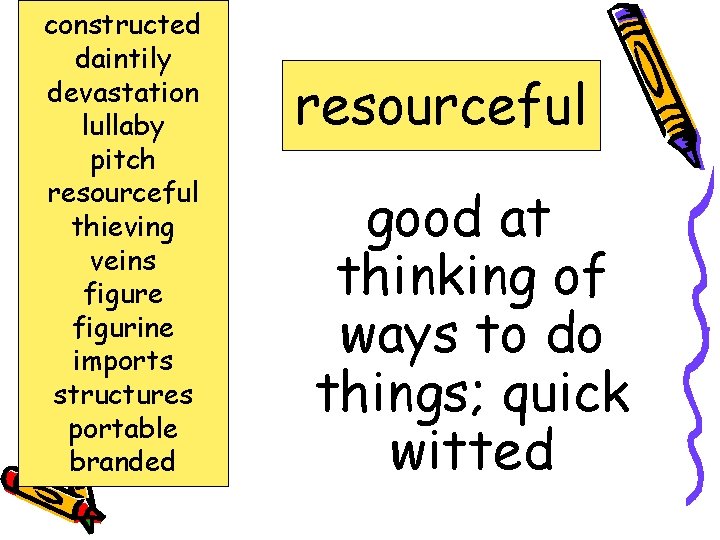 Thunder Rose Vocabulary Words Fifth Grade Unit 1